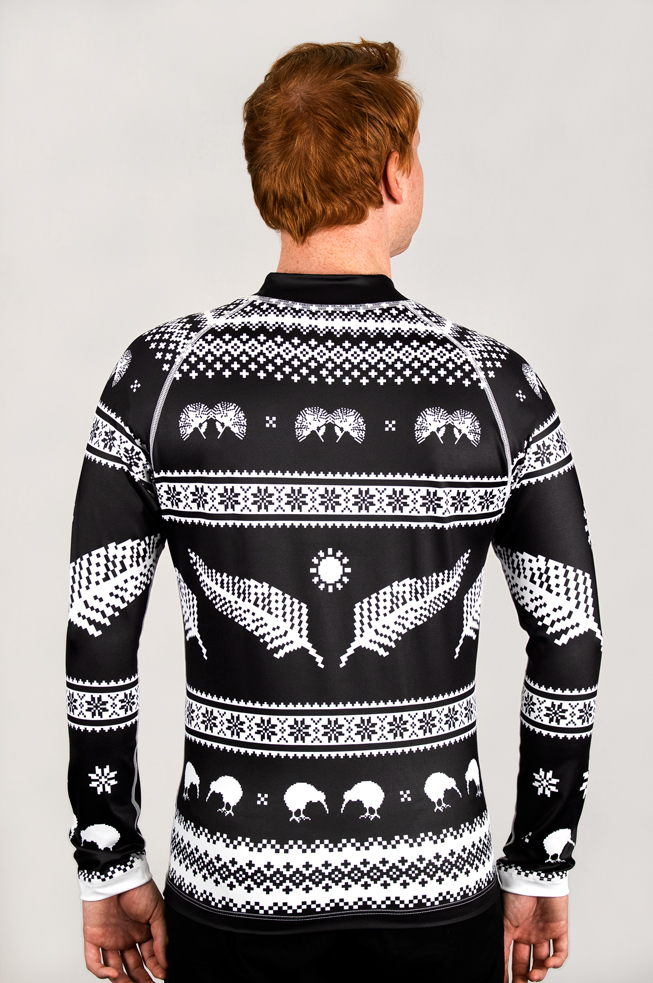 Adult Unisex Rashie Kiwi | Ugly Xmas Rashie