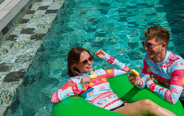 Ugly Xmas Rashie | Proudly Supporting the Great Barrier Reef Foundation